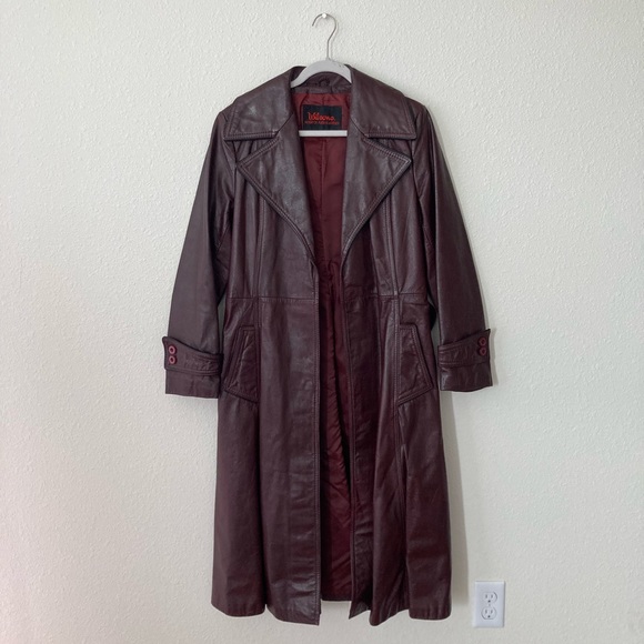 Wilsons Leather | Jackets & Coats | Vintage Wilsons Leather Trench Coat ...